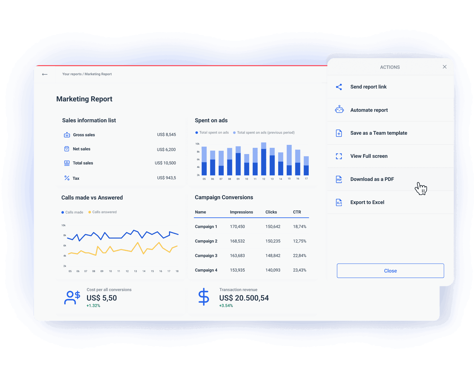 Marketing Data Platform for Marketers & Agencies | Whatagraph