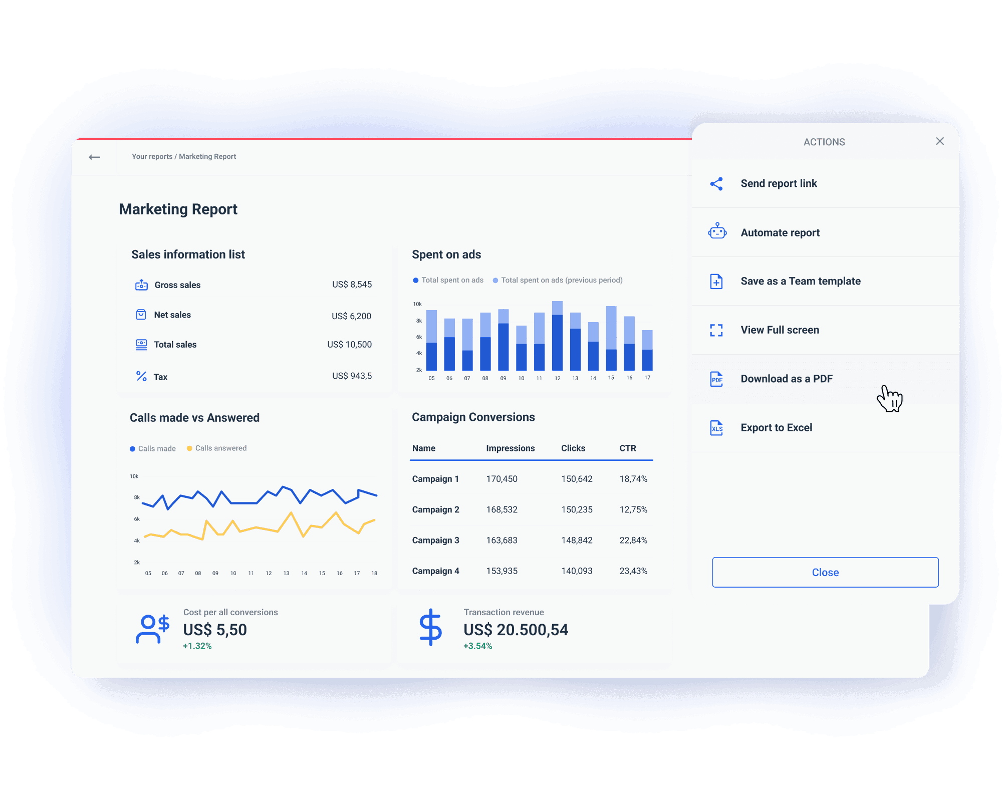Marketing Data Platform for Marketers & Agencies | Whatagraph