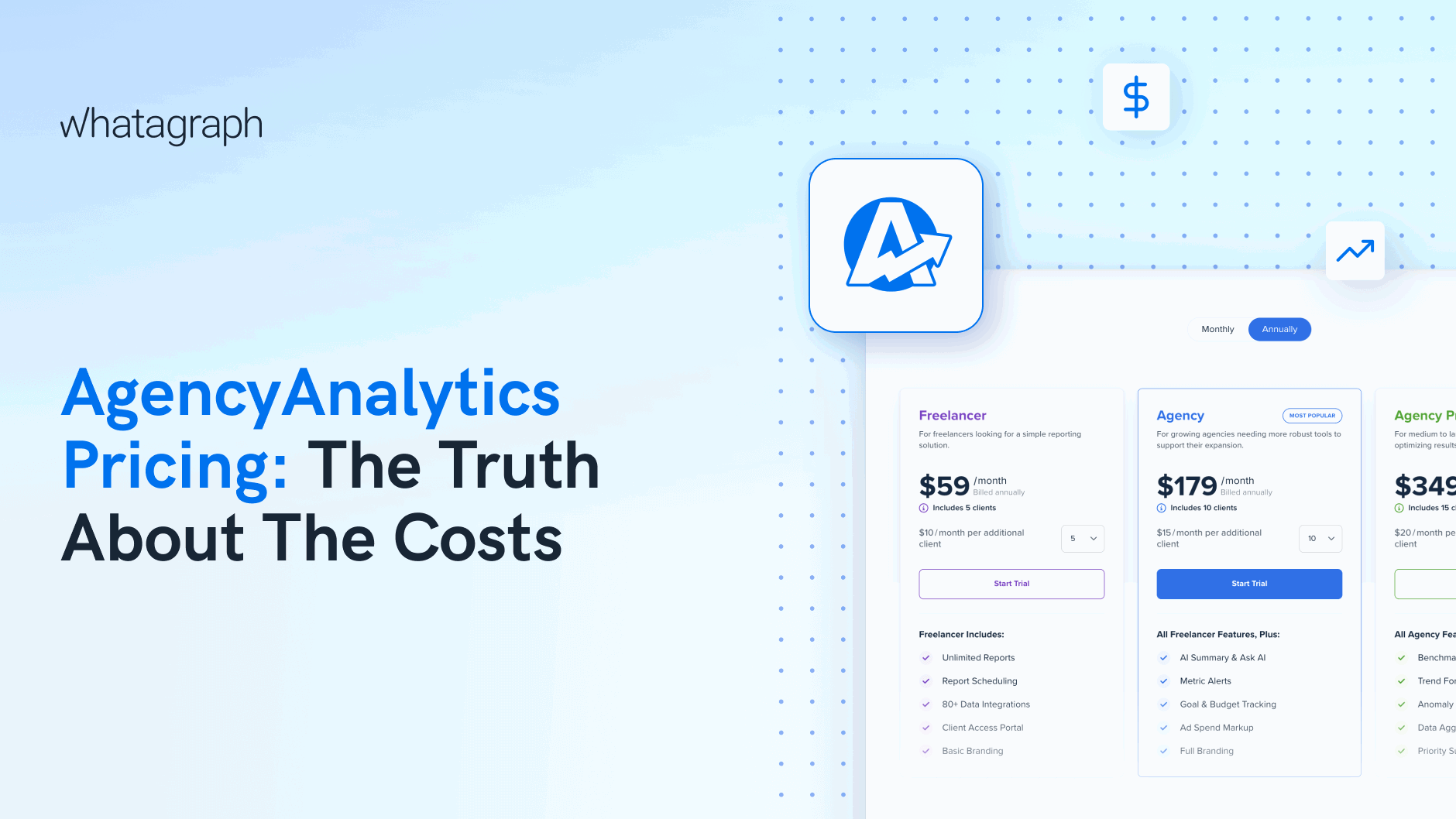 AgencyAnalytics Pricing in 2025: The Truth About The Costs | Whatagraph