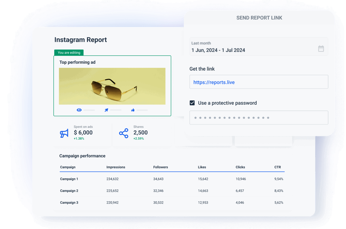 Instagram Reporting Tool for Agencies & Marketers | Whatagraph