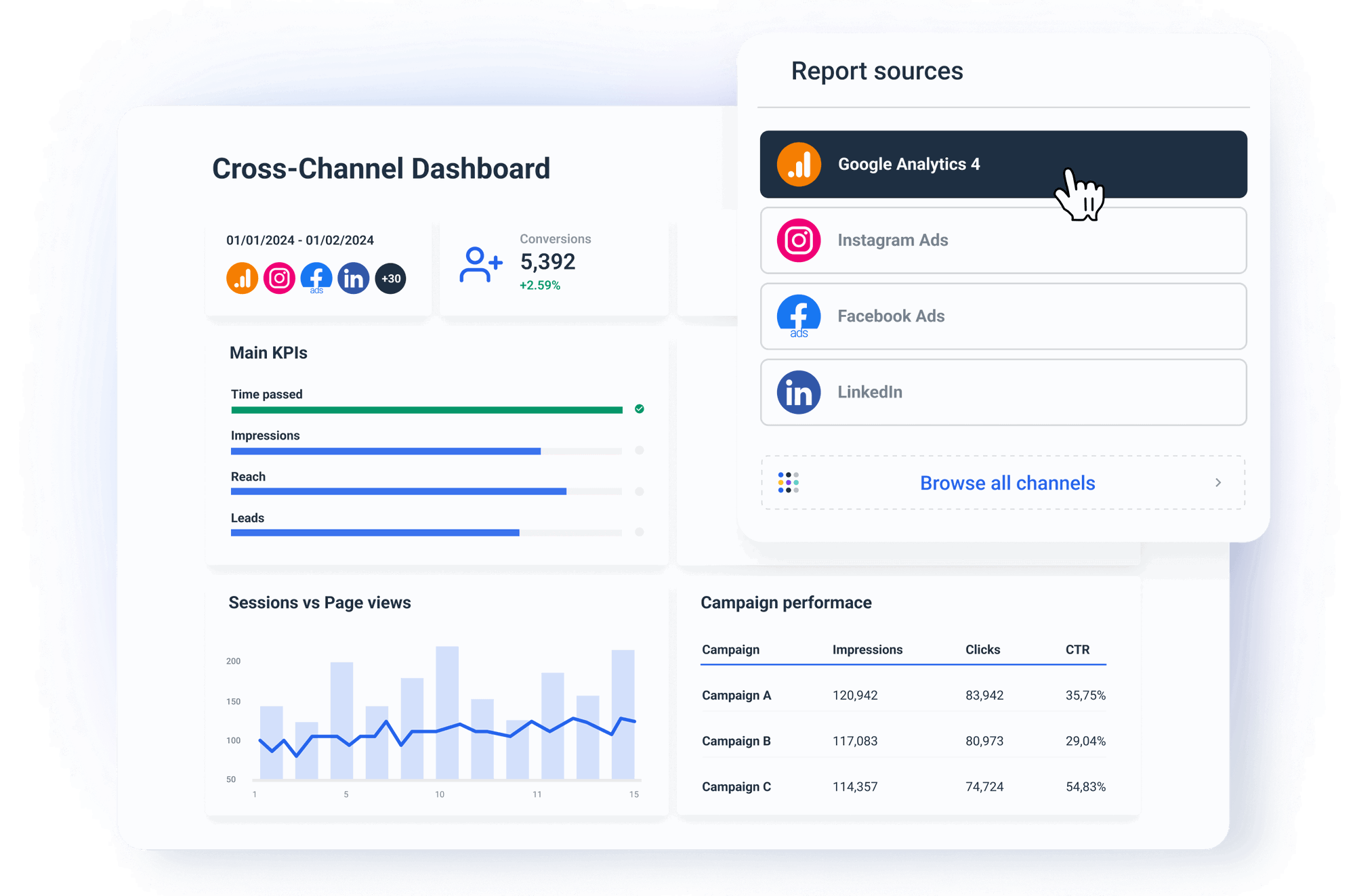 White Label Dashboard Software | Whatagraph
