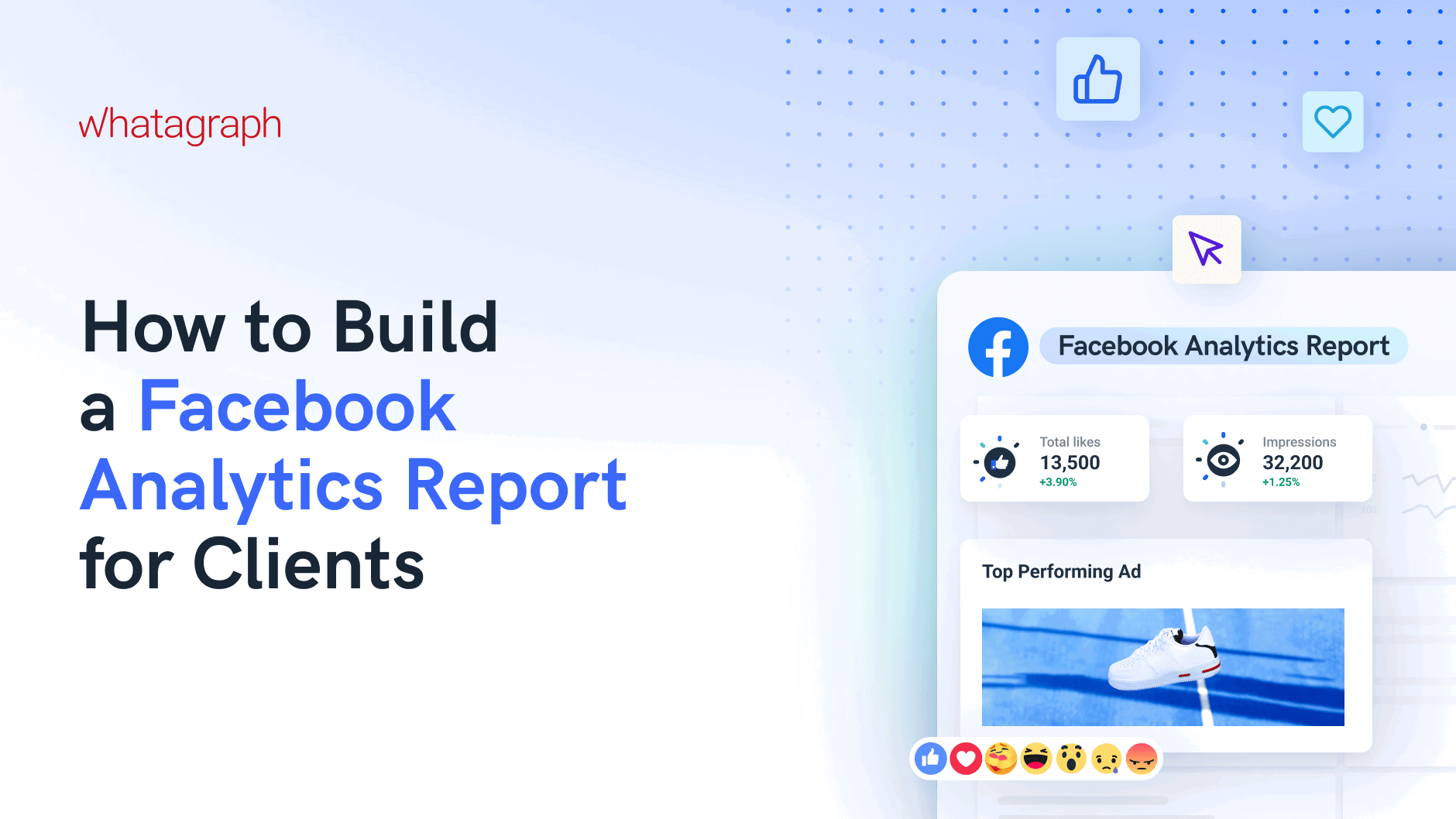 How to Build a Facebook Analytics Report + [Free Template] | Whatagraph