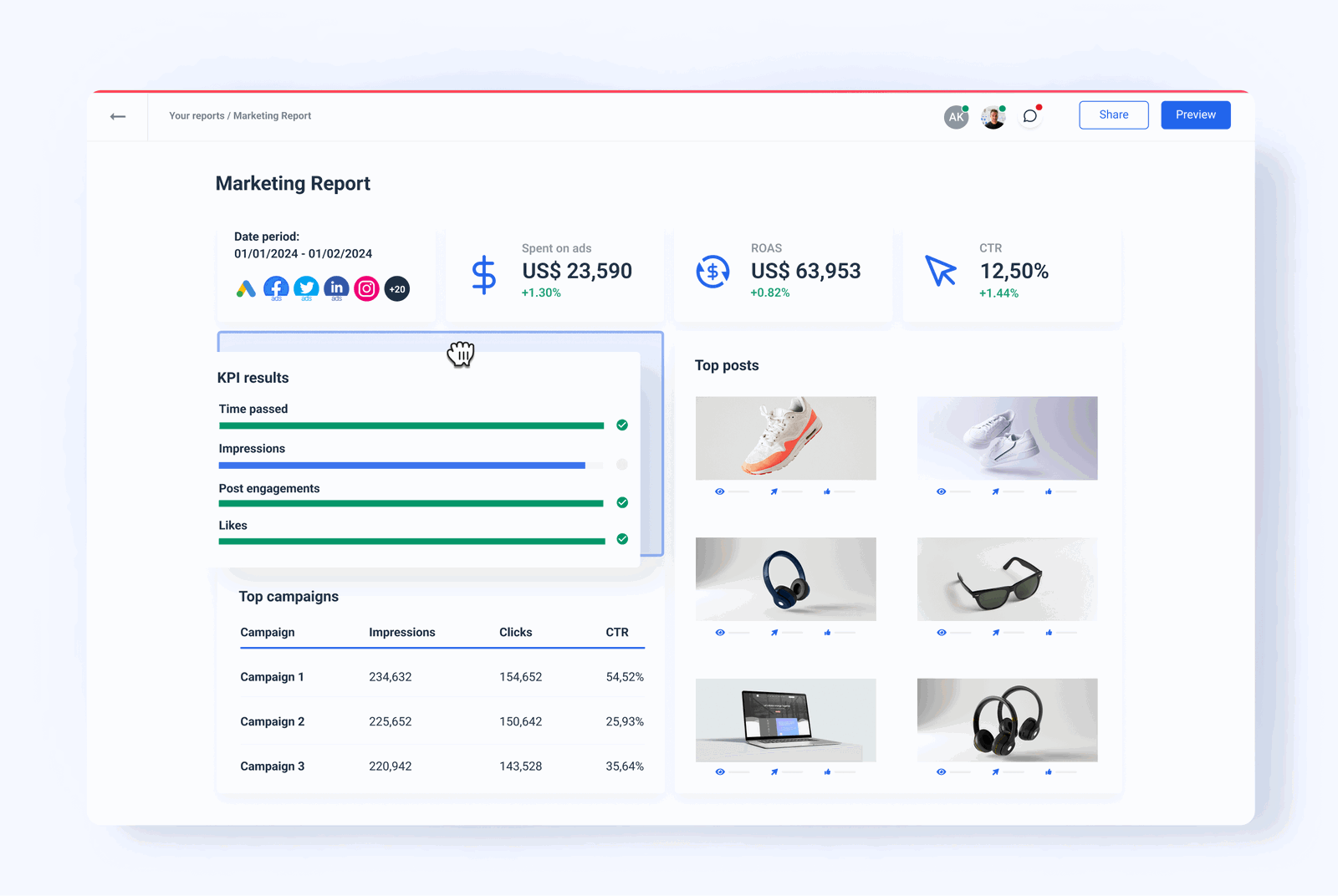 Ultimate Marketing Reporting Software for Agencies | Whatagraph