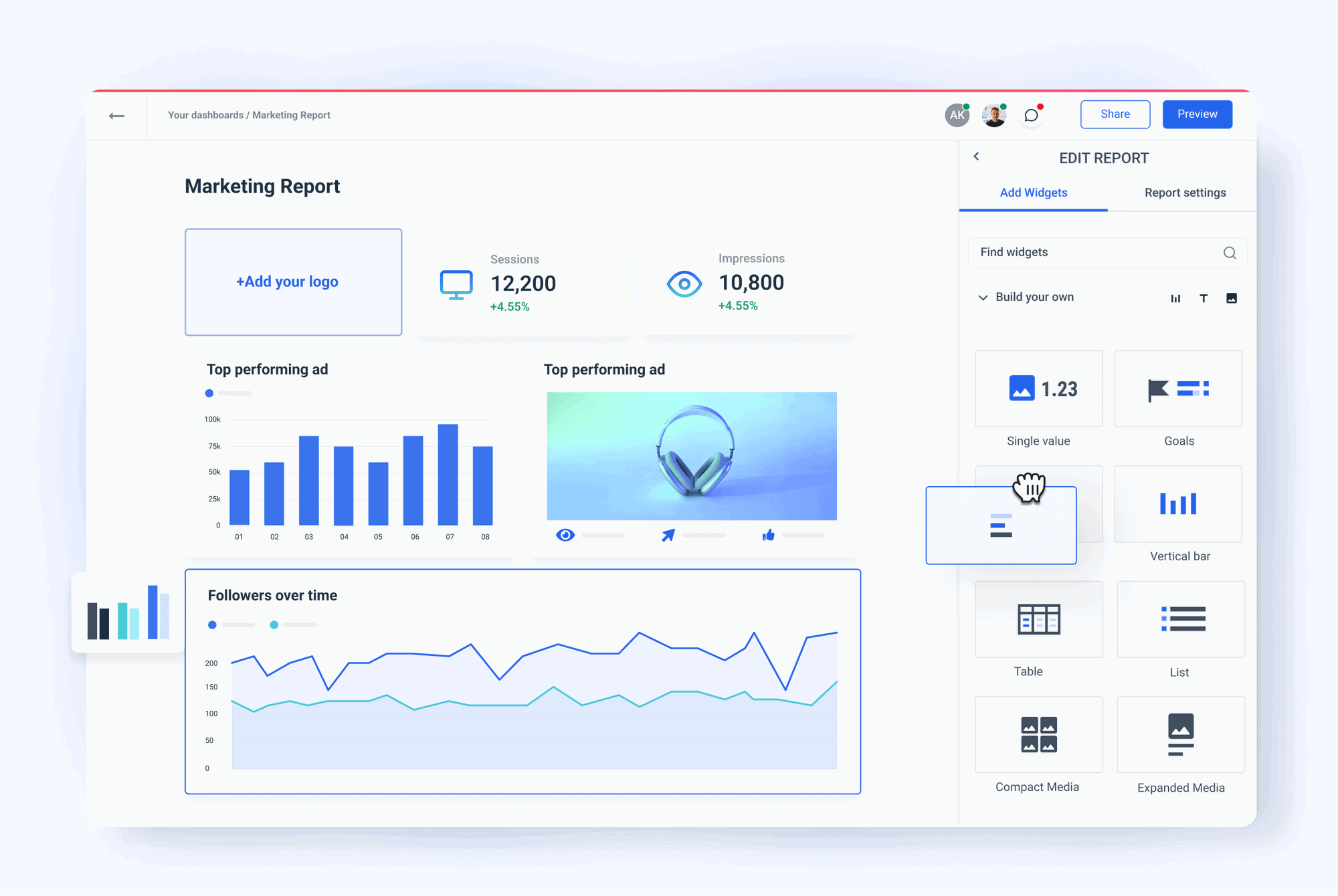 White Label Reporting Tool | Whatagraph