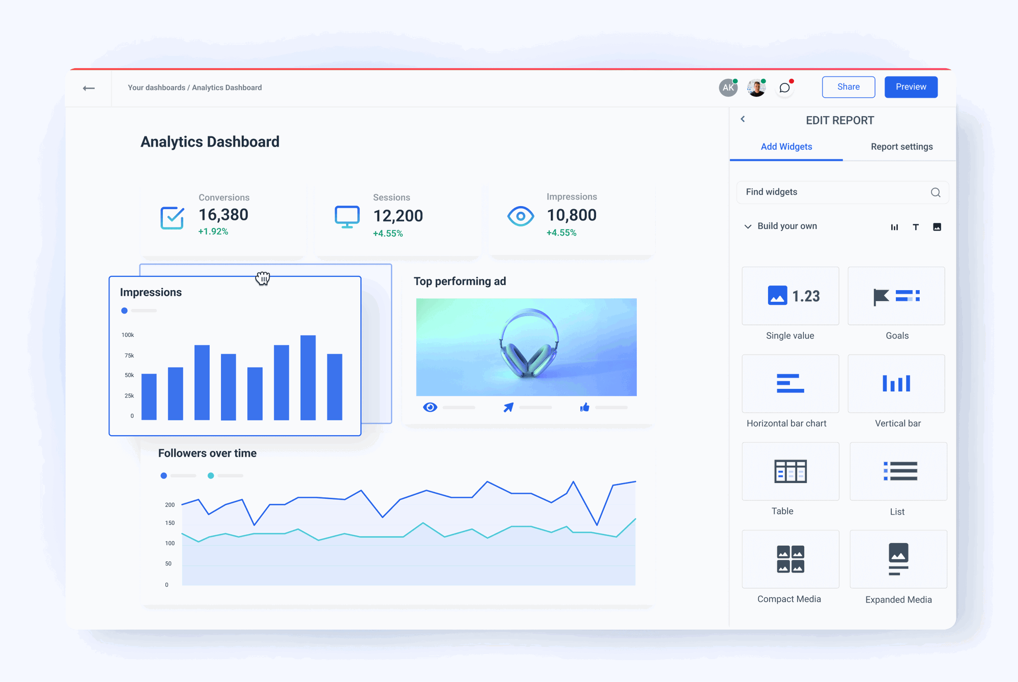 White Label Dashboard Software | Whatagraph