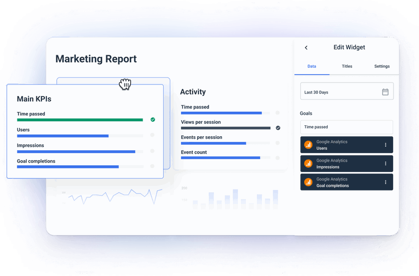 How to Create a KPI Report: Complete Guide [+Free Template] | Whatagraph