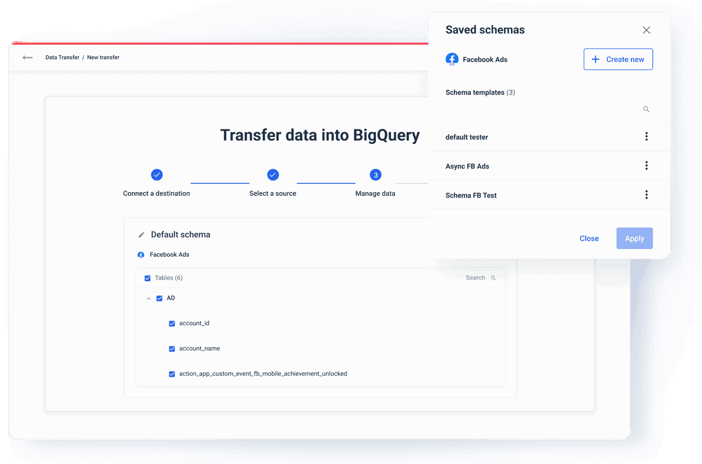 Move Data from Marketing Sources to Google BigQuery | Whatagraph