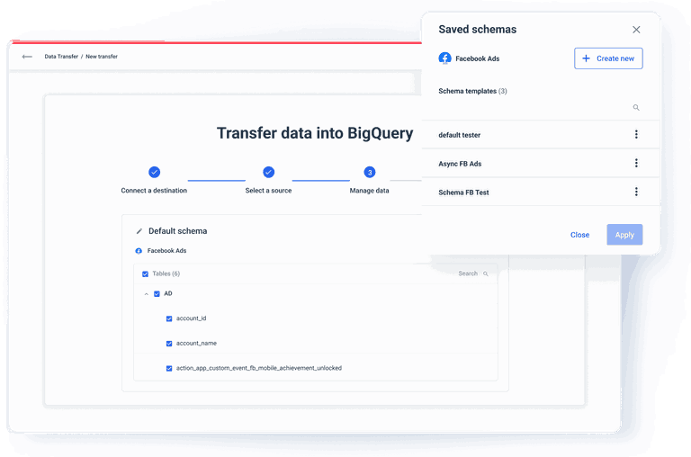 Move Data from Marketing Sources to Google BigQuery | Whatagraph
