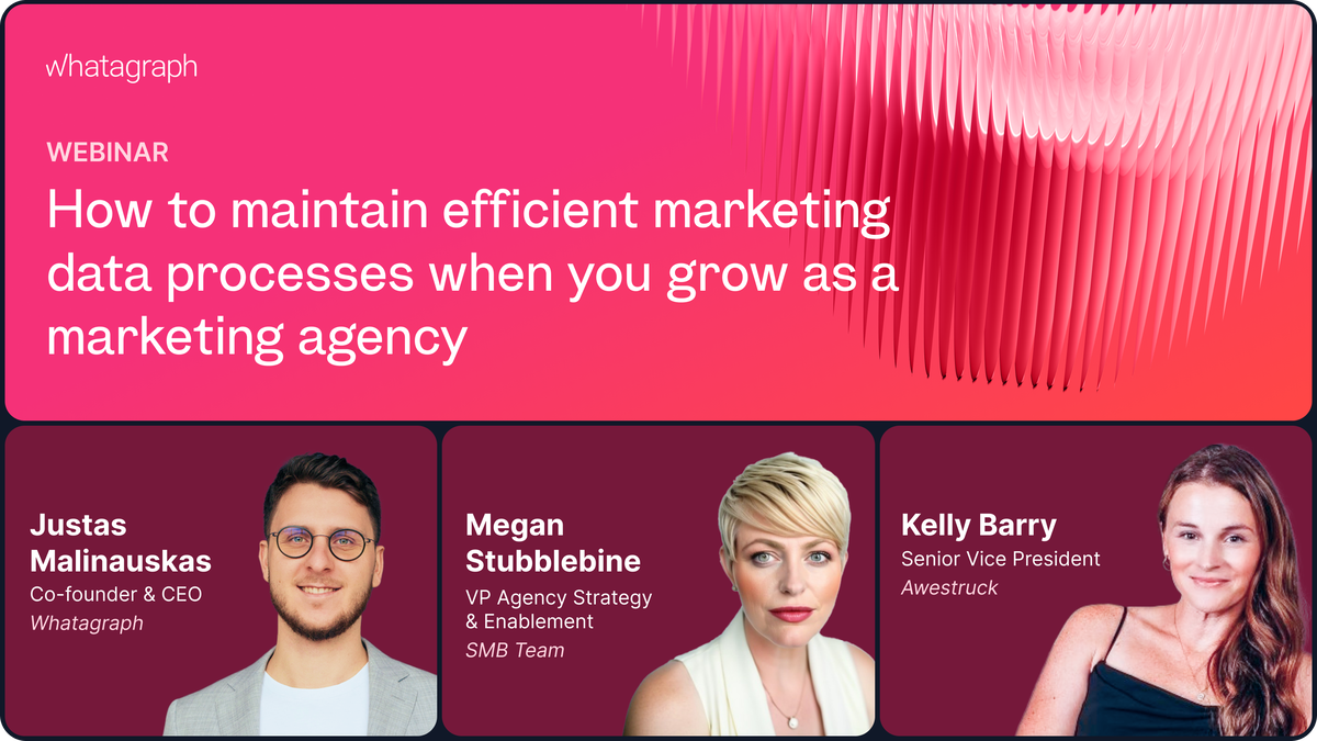Build an Ultimate Client Dashboard - Webinar | Whatagraph