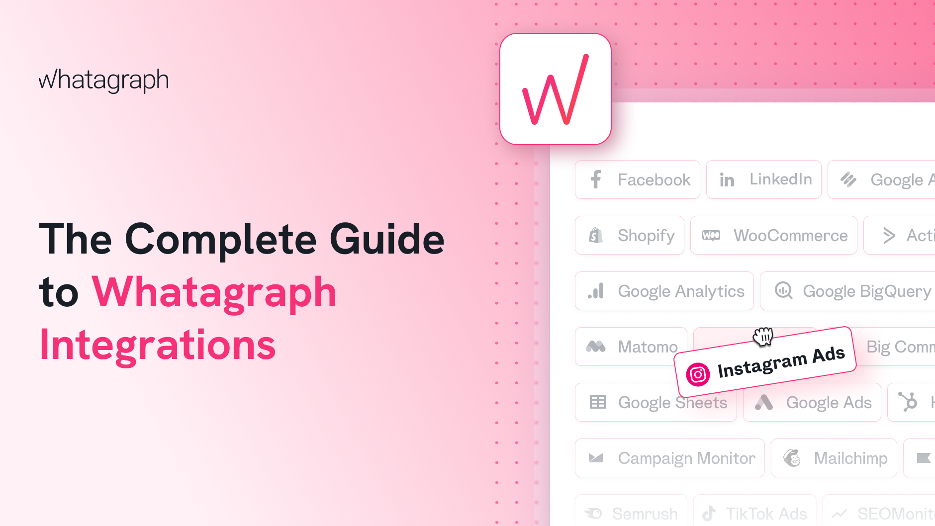 Whatagraph Integrations | Whatagraph