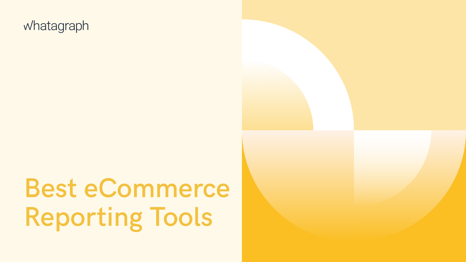8 Best eCommerce Reporting Tools To Track Sales | Whatagraph