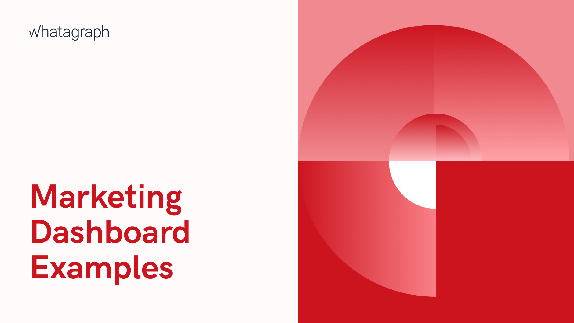 11 Marketing Dashboard Examples to Inspire You | Whatagraph