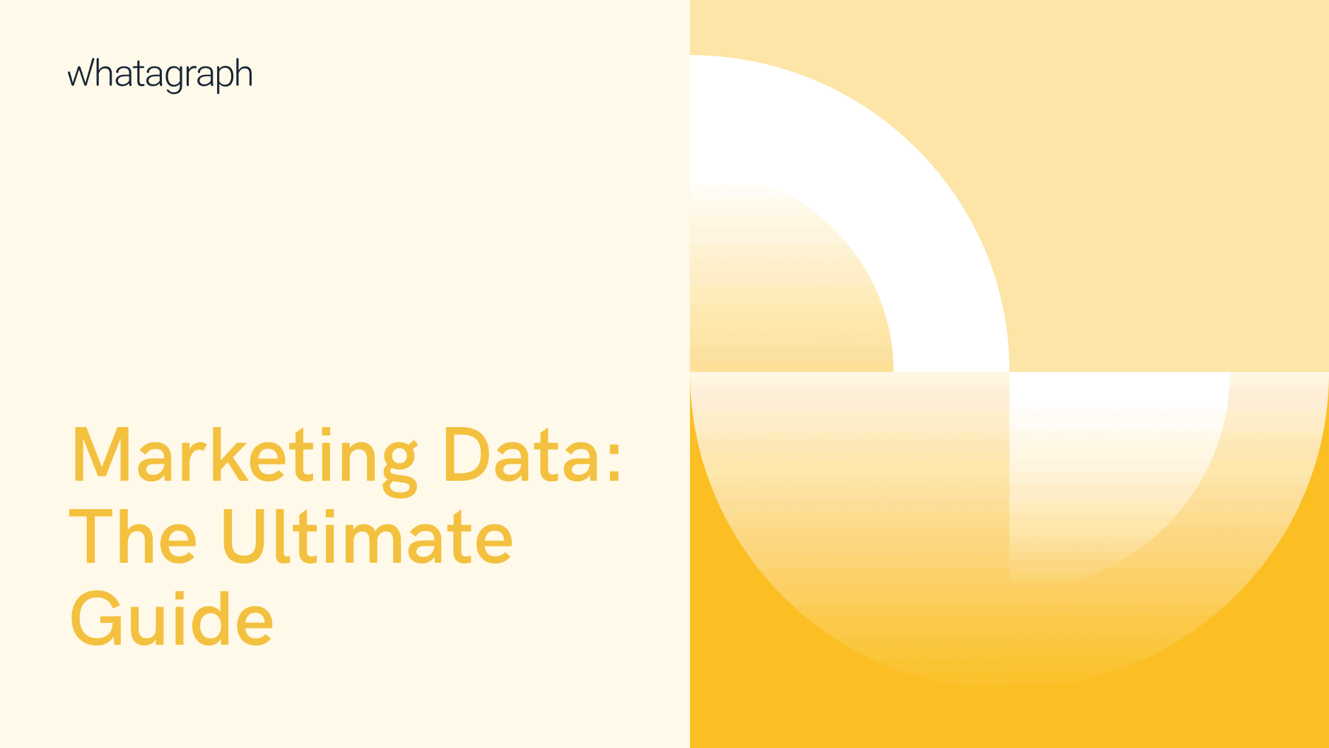 What is Marketing Data? Learn More in Our Guide | Whatagraph