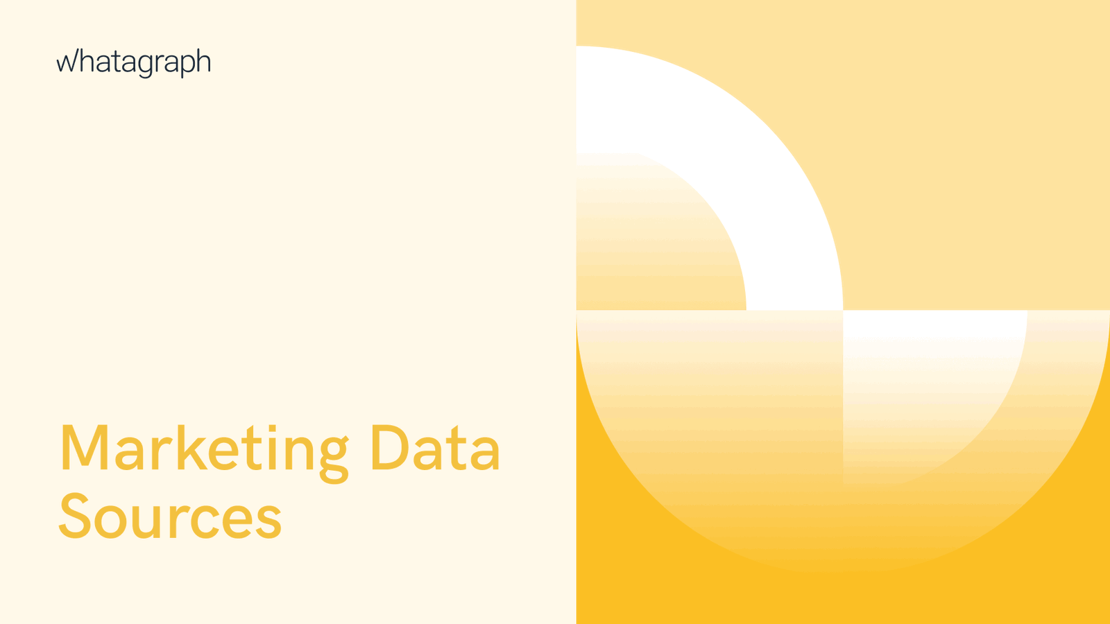 Top Marketing Data Sources to Keep an Eye On | Whatagraph