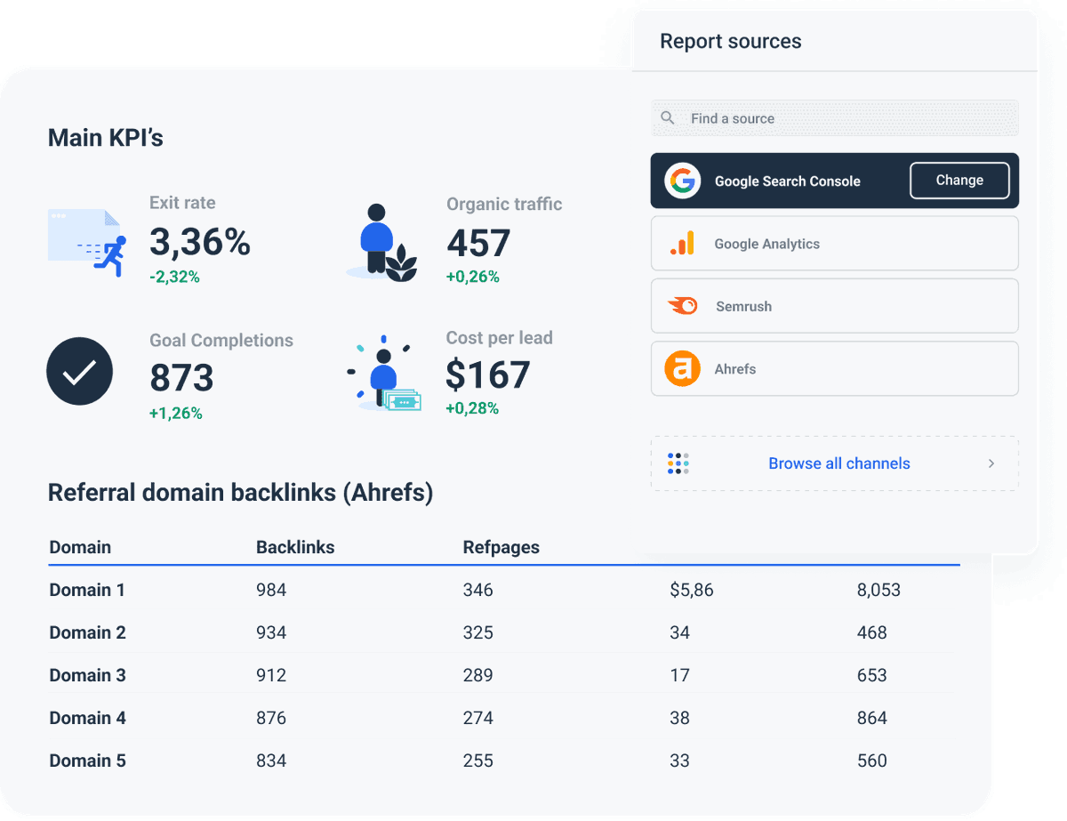 Get Our Free SEO Dashboard Template | Whatagraph