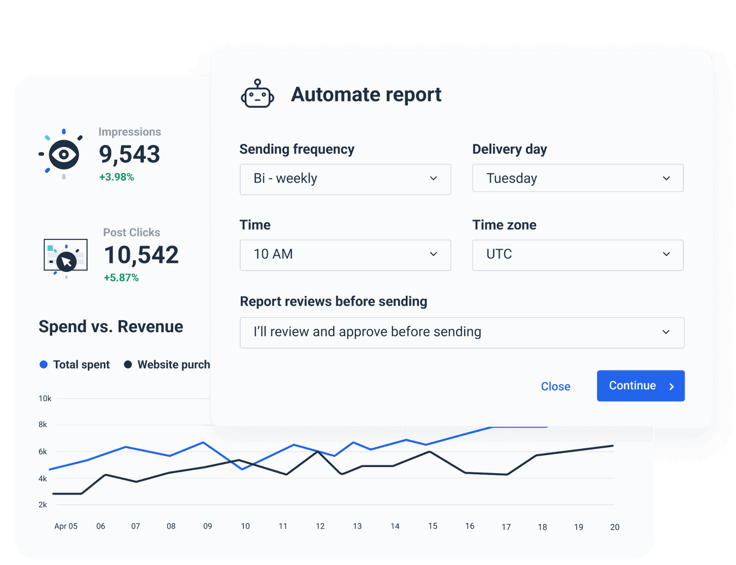 The Best Facebook Ads Report Template for Marketing Agencies | Whatagraph