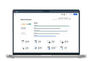 The Ultimate Website Dashboard | Whatagraph