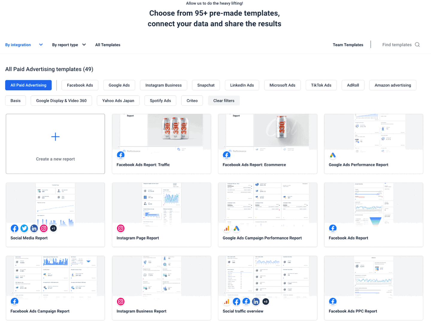 How to Build a Custom Report Dashboard for Social Media | Whatagraph