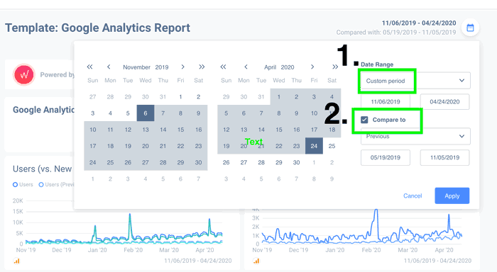 How to Create a Google Analytics Report In Minutes | Whatagraph