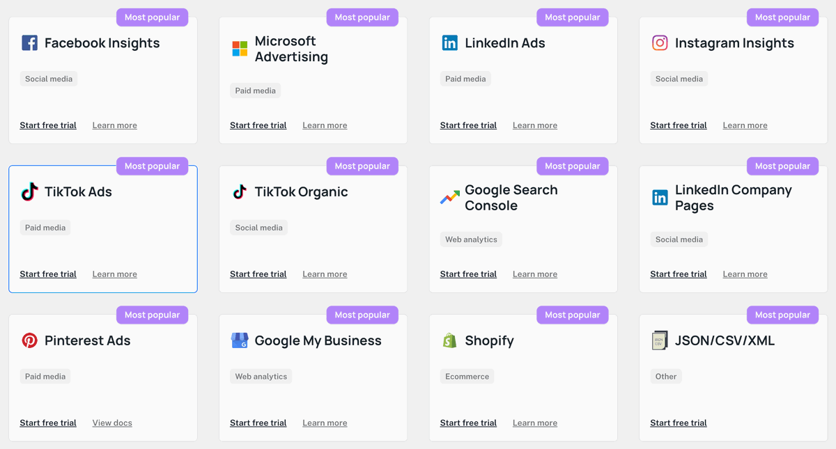 Marketing Data Connectors: A Complete Guide | Whatagraph