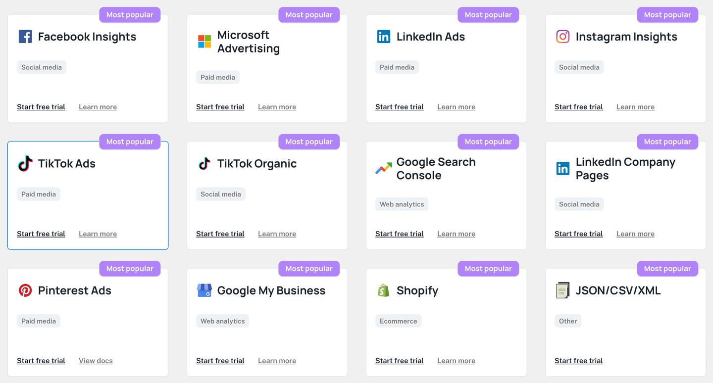 Marketing Data Connectors: A Complete Guide | Whatagraph