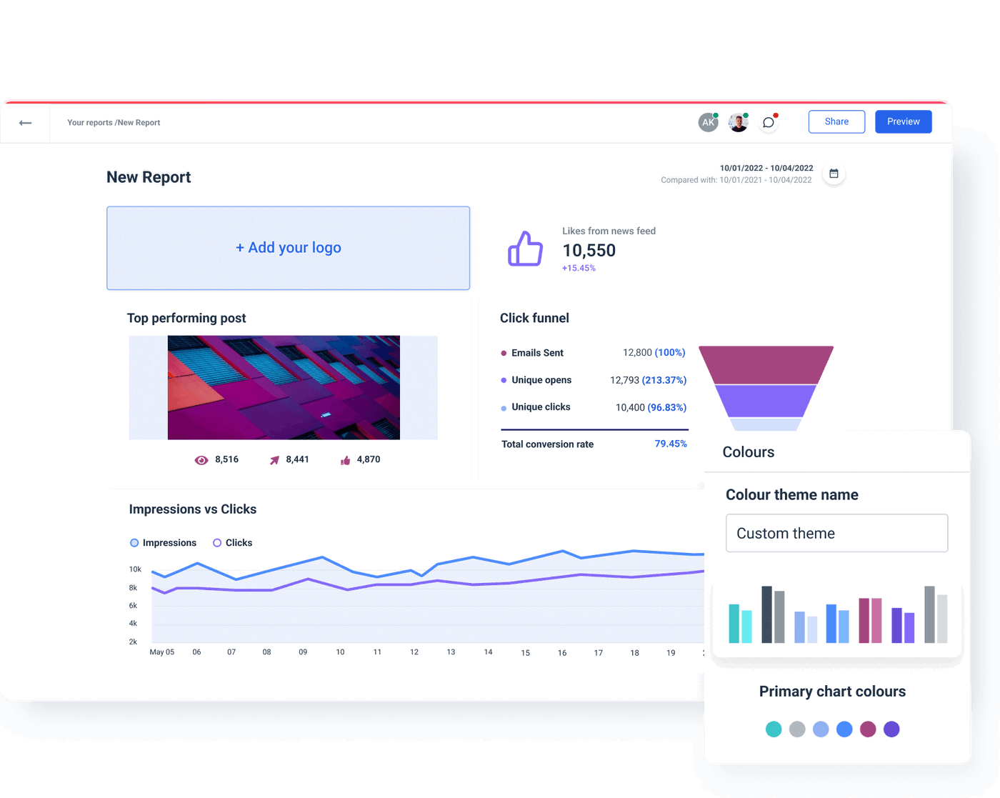 Whatagraph Features | Reporting Tool | Whatagraph