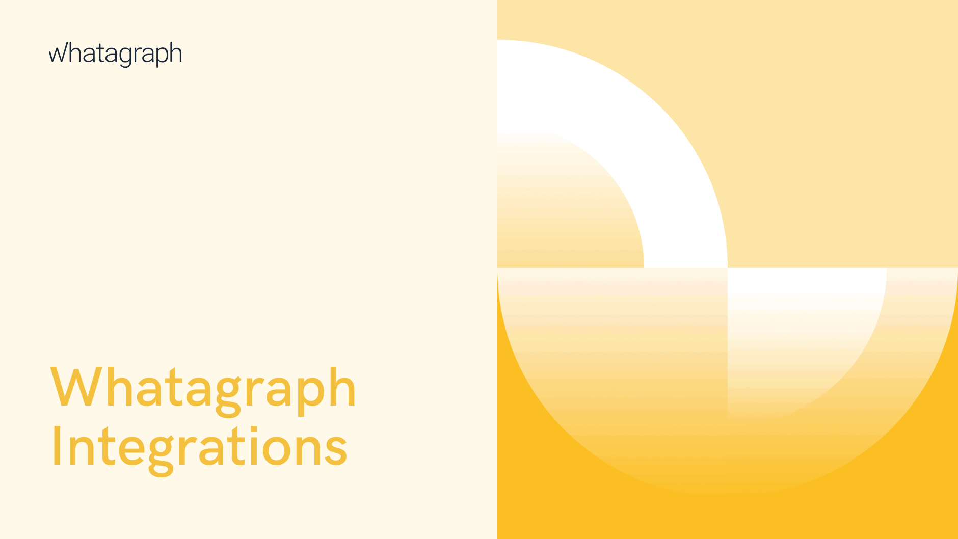 Whatagraph Integrations | Whatagraph